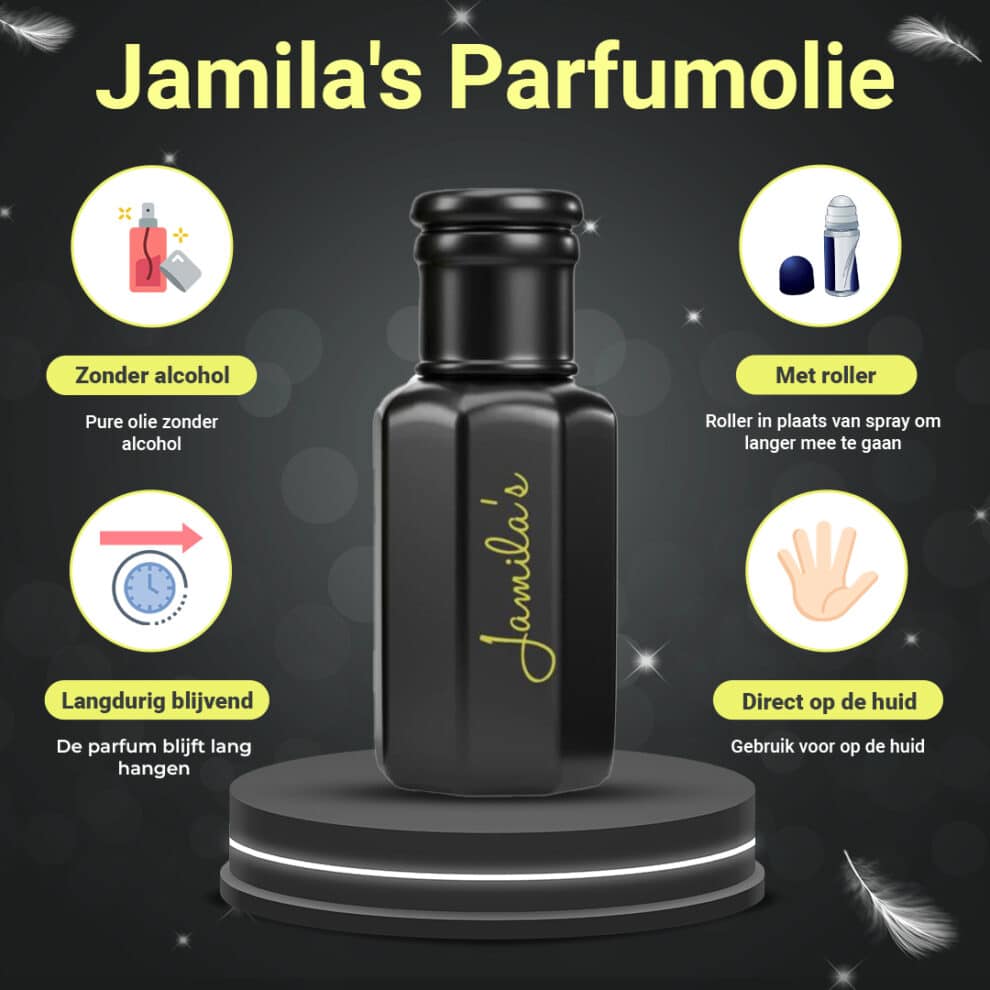 5+1 Jamila's combipakket 10 ml - Jamila's parfumwinkel